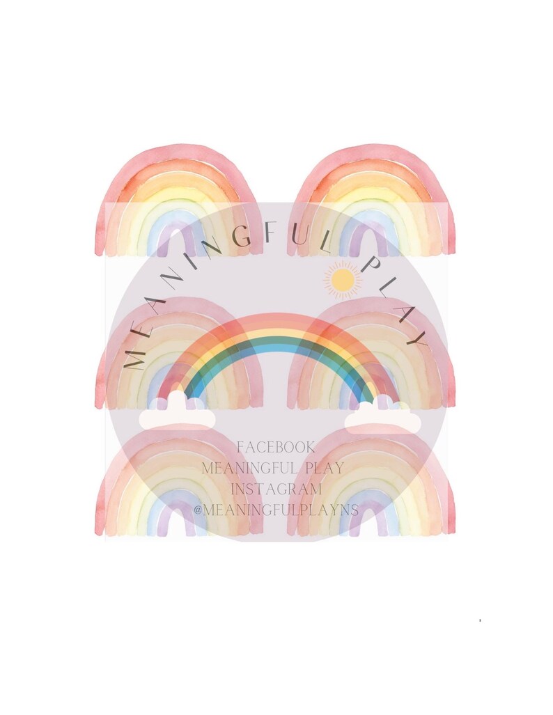 Watercolor Positive Affirmations Cards | Kids Calm Corner (printable ...