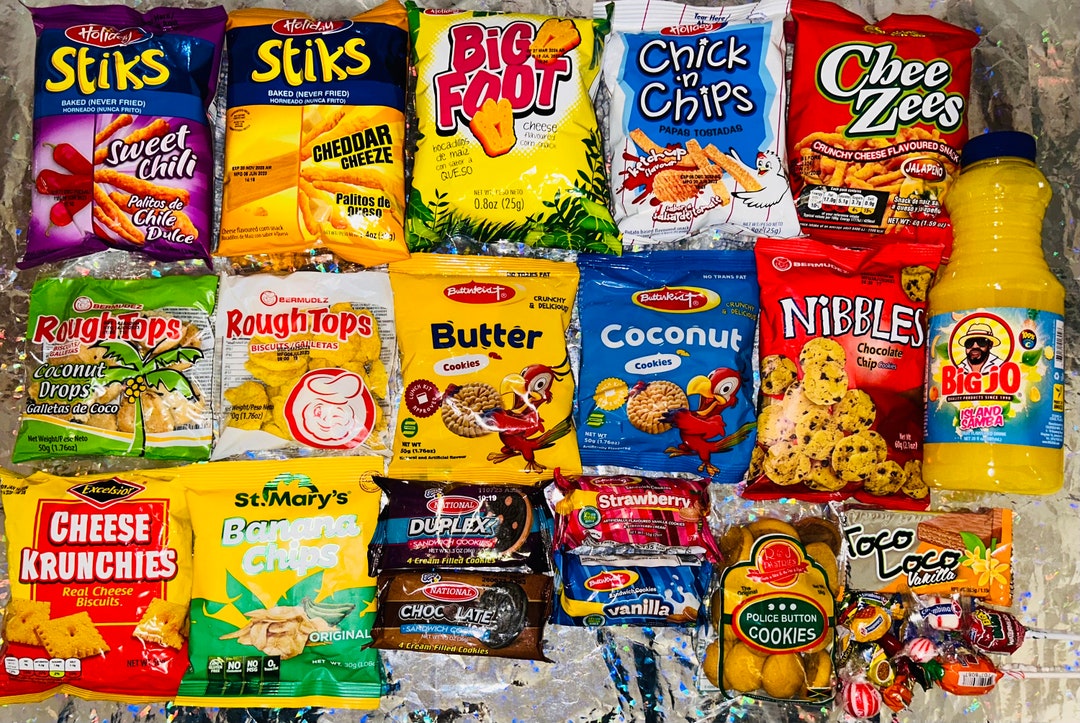 Taste of Jamaica Cheeze & Nibbles Gift Snack Box - Etsy