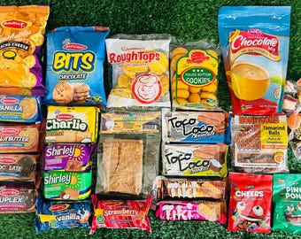 Taste of Jamaica Caribbean snack Pon Dem Themed Personalised Food Gift ...