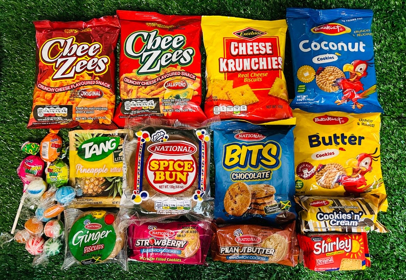 Taste of Jamaica ‘chee Zees’ Birthday Celebration Gift Snack Box - Etsy