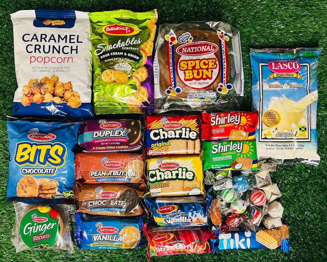 Taste of Jamaica national & Frenz Caribbean Birthday Gift Snack Box - Etsy