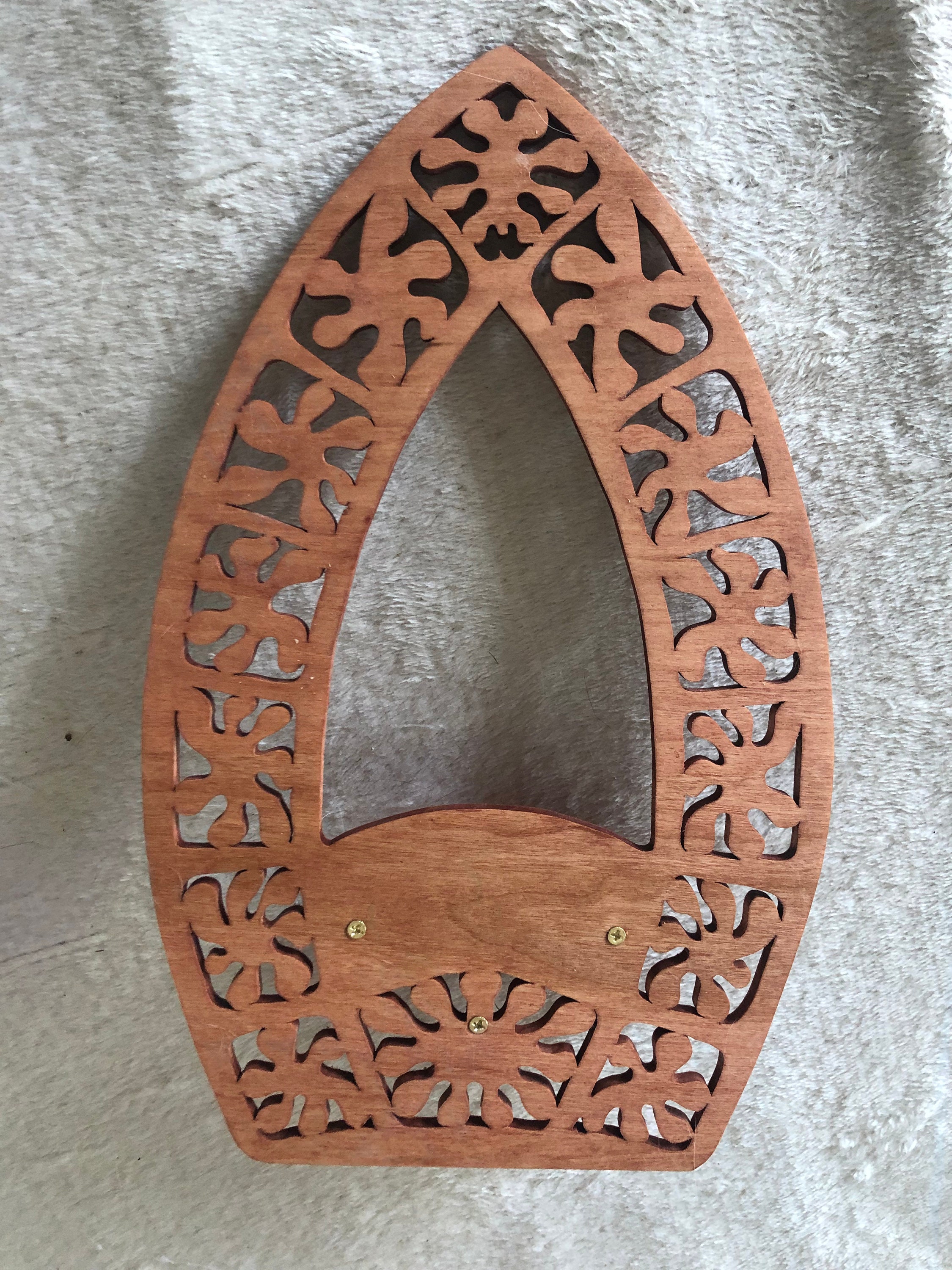 Black Cherry Floral Fretwork Wall Shelf Display. 10 5/8 - Etsy