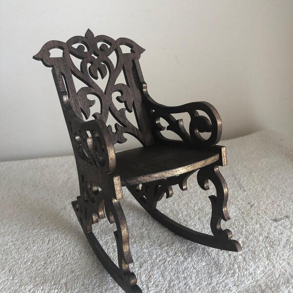 Doll Rocking Chair - Etsy