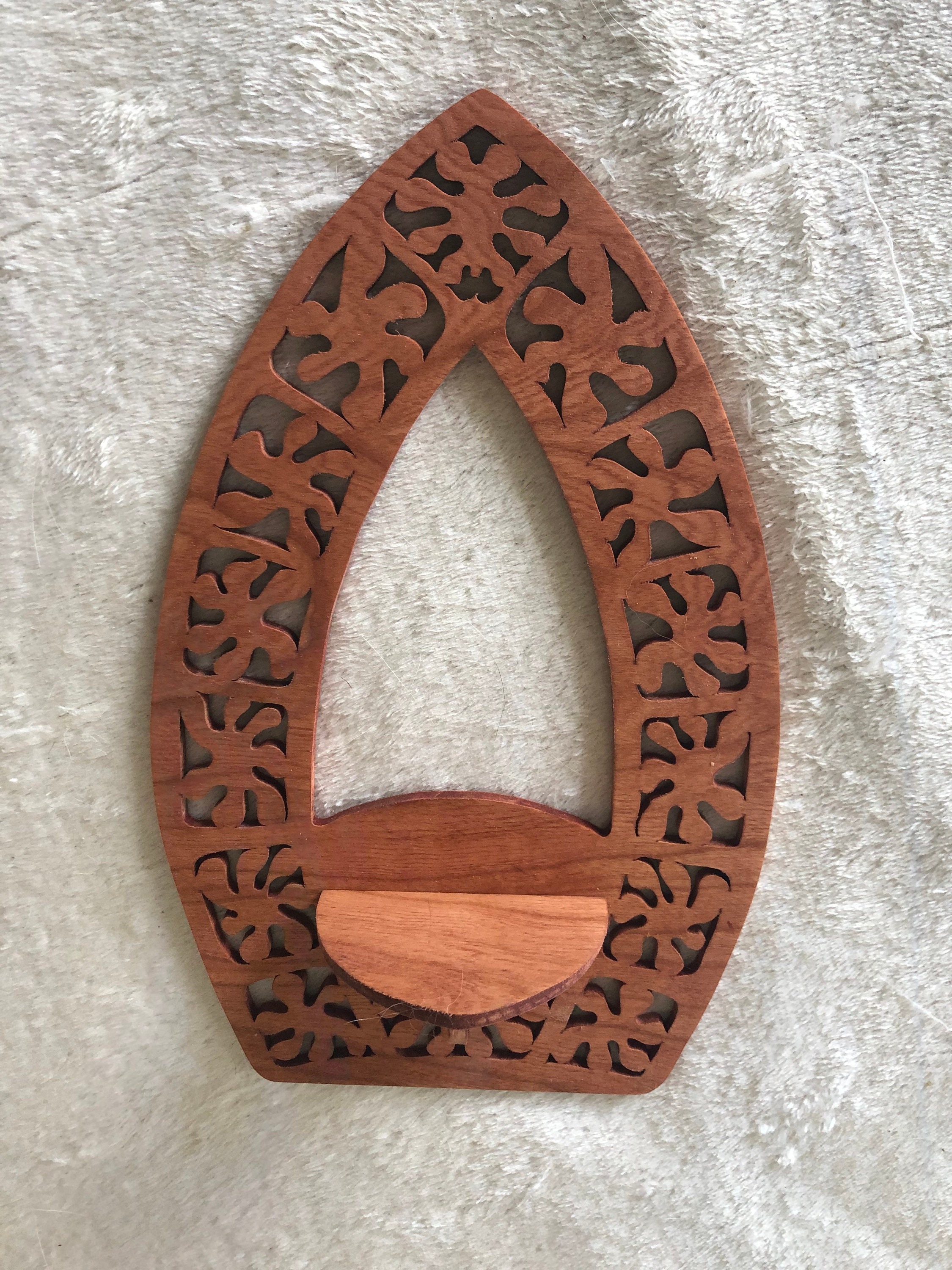 Black Cherry Floral Fretwork Wall Shelf Display. 10 5/8 - Etsy