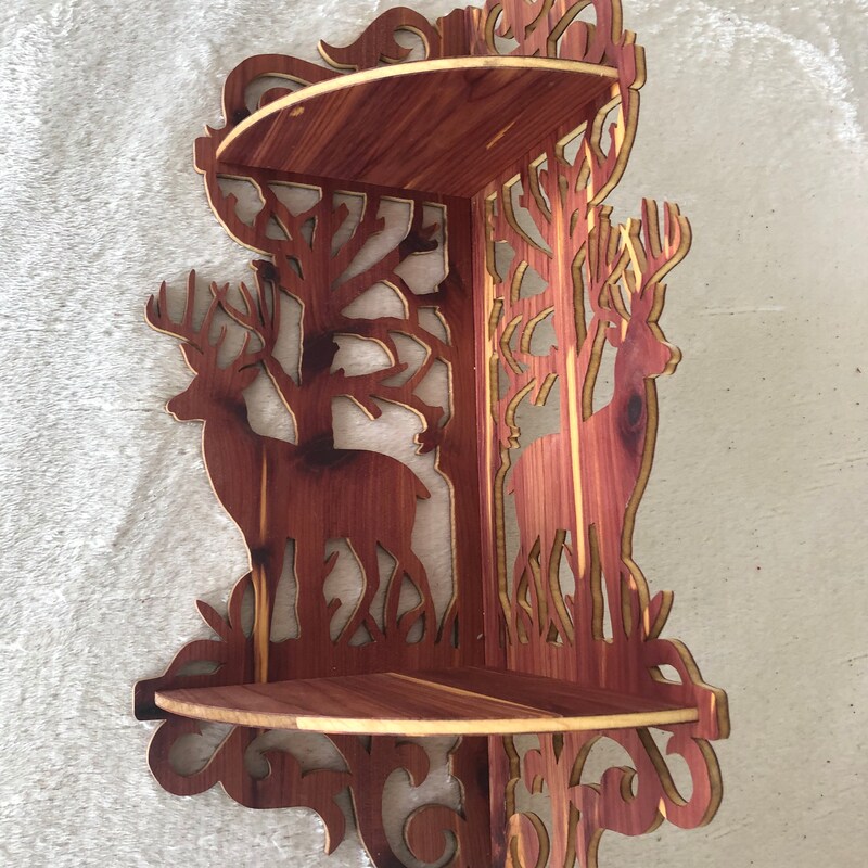 Cedar Floating Shelf - Etsy