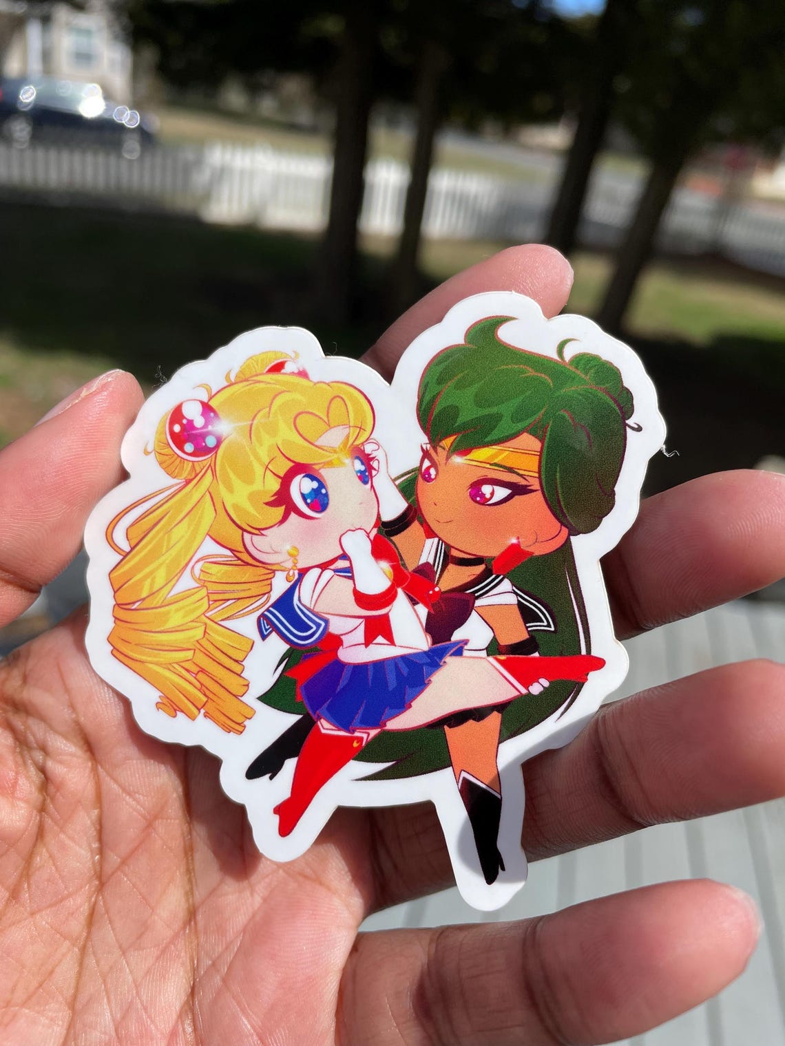 Sailor Moon&pluto Dancing Chibis - Etsy