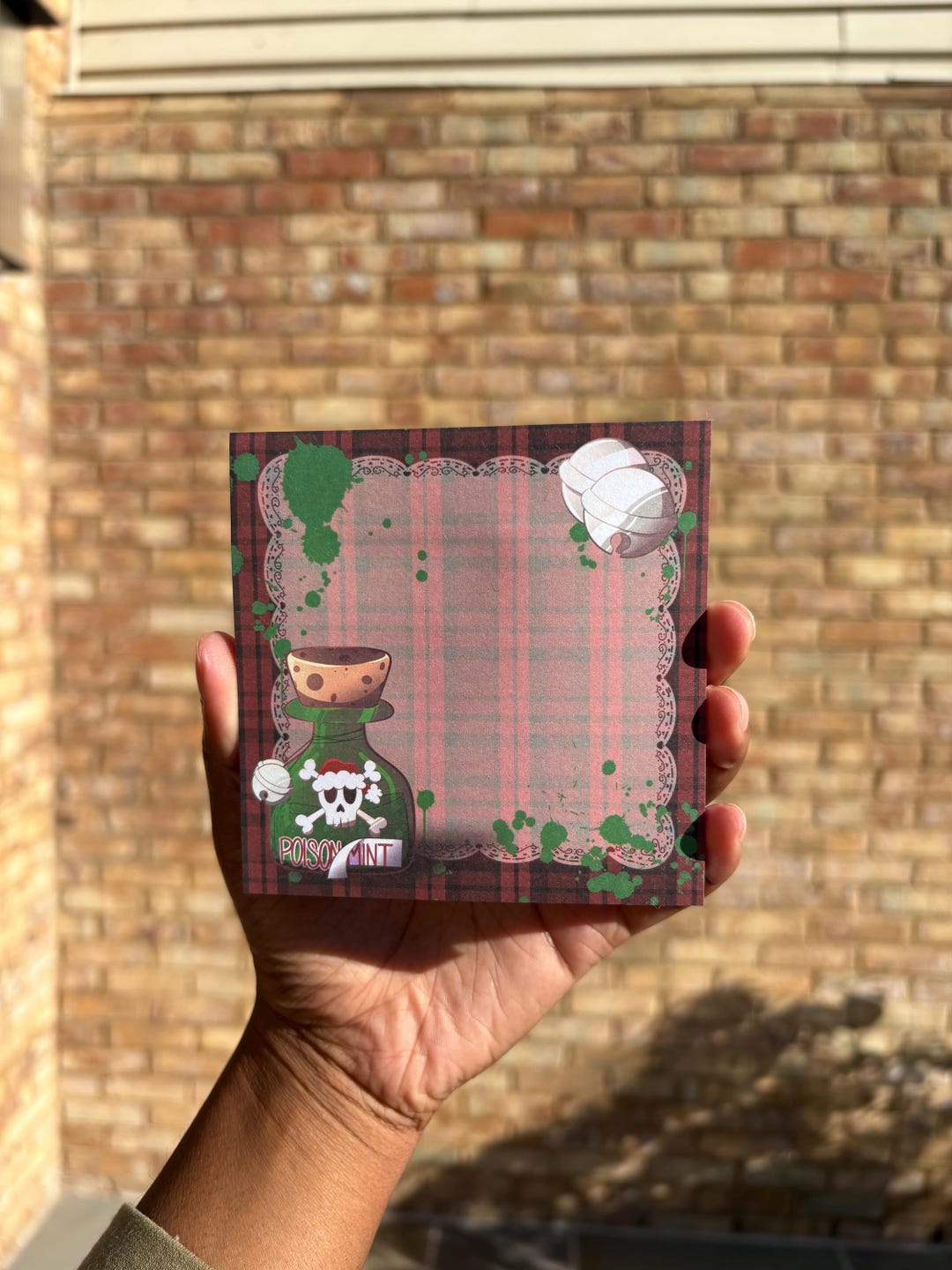 Horror Christmas: Poison Bottle Stickynotes - Etsy