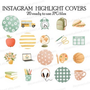 Teacher Instagram Story Covers , Instagram Story Highlight Icons School ...