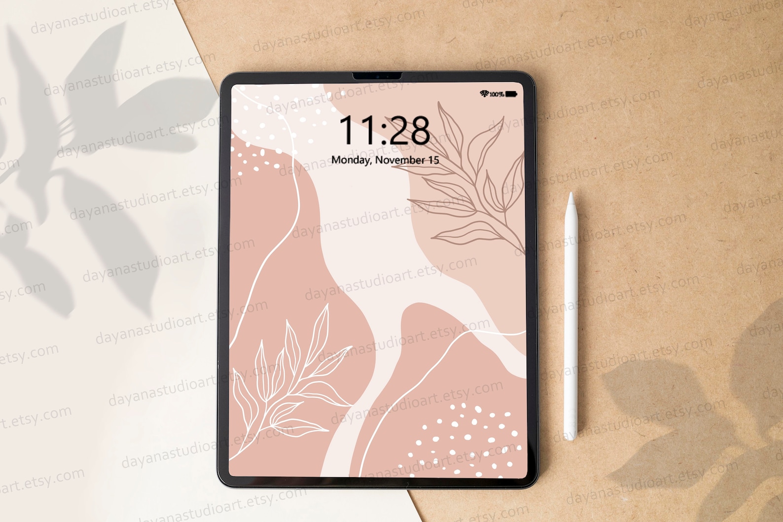 Aesthetic Ipad Wallpaper Neutral Tablet Background - Etsy