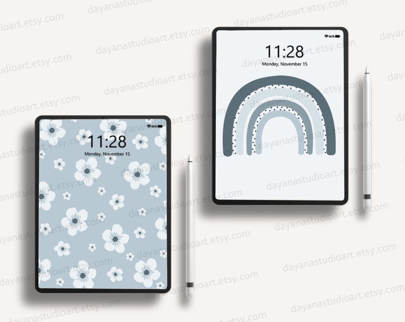 Aesthetic iPad Wallpaper, Neutral Tablet Background, Minimalist ...