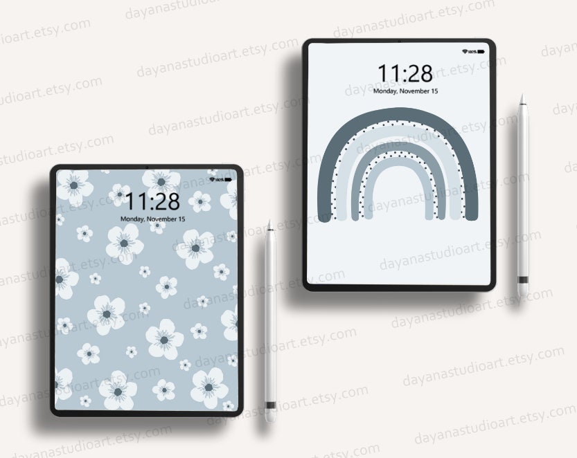 Aesthetic iPad Wallpaper, Neutral Tablet Background, Minimalist ...