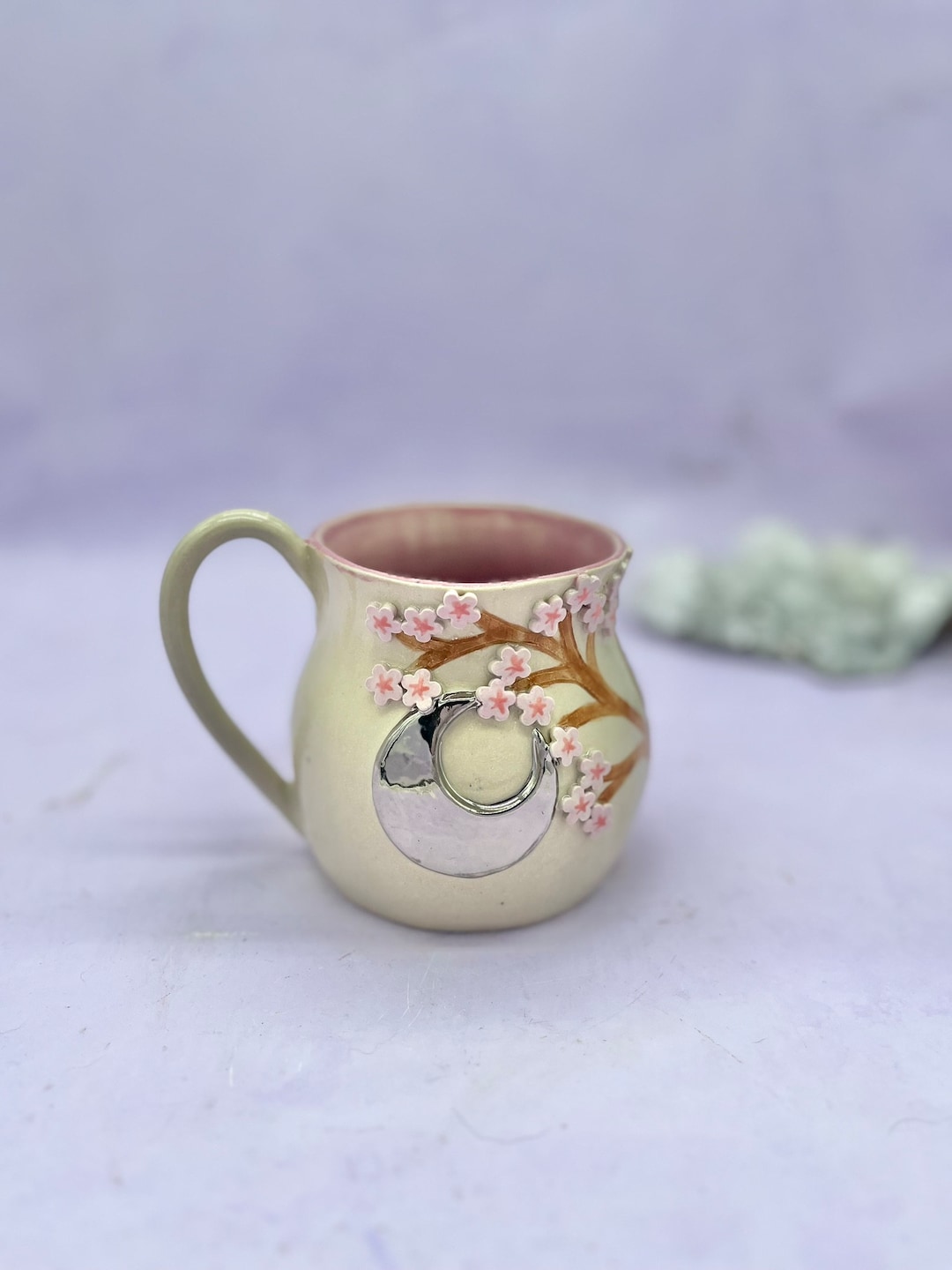 Moon Ceramic Mug, Moon Gifts for Her, Handmade Mugs, Ceramic Coffee Cup ...