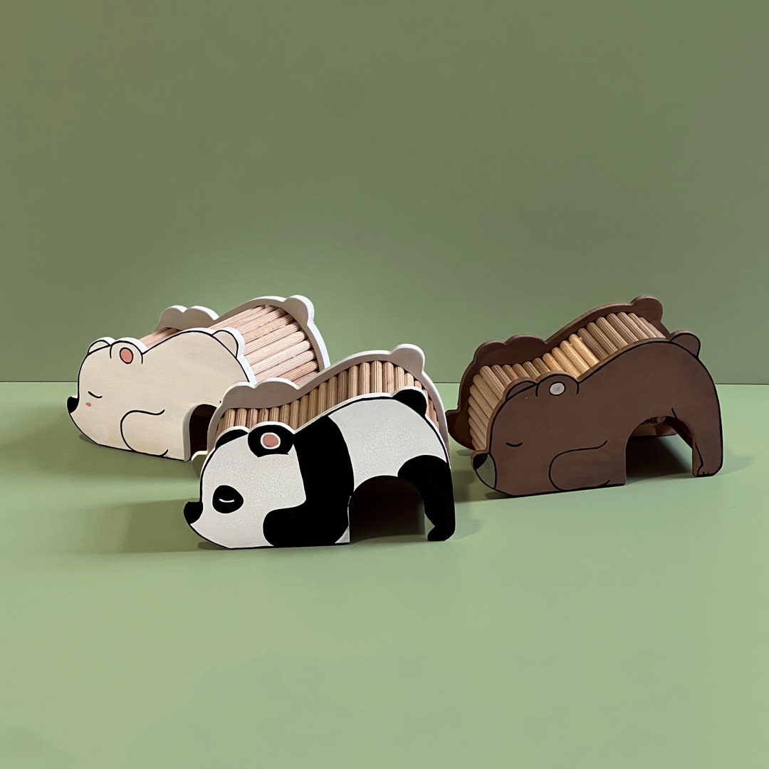 Hamster Hideout Brown Bear;polar Bear;panda, Sleeping House, Hamster ...