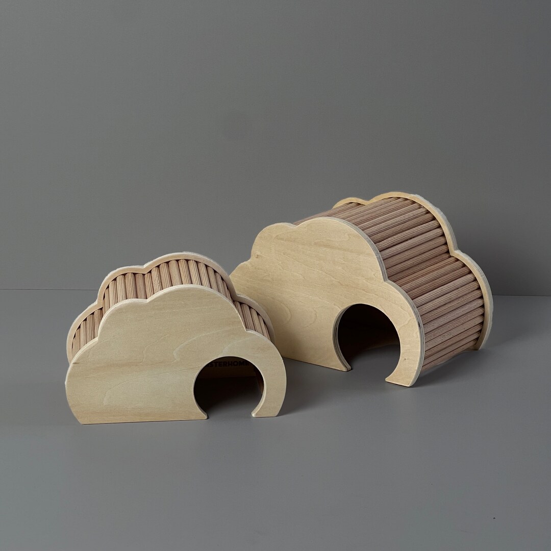 Hamster Hideout Cloud, House, Syrianhamster, Dwarfhamster, Hamster Cage ...