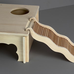 Hamster Stairs, Staircase, Ladder, Bridge, in Natural Wood (hamster ...