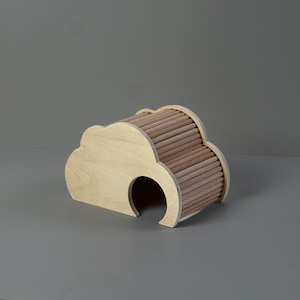 Hamster Hideout Cloud, House, Syrianhamster, Dwarfhamster, Hamster Cage ...