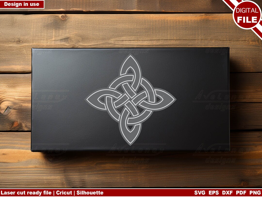 Celtic Knot Svg Witch Knot Layered Svg Protection Witch - Etsy