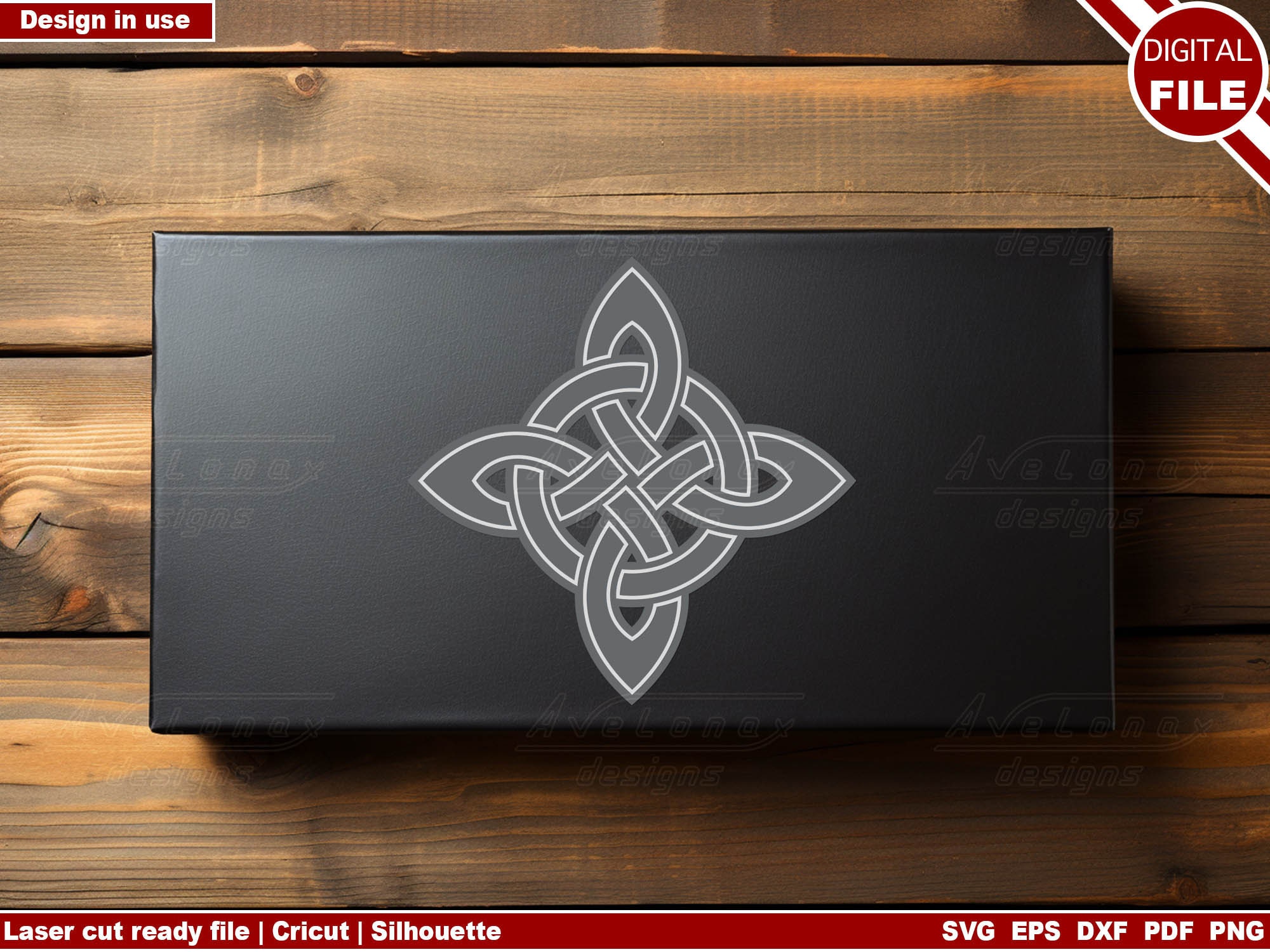 Celtic Knot Svg Witch Knot Layered Svg Protection Witch - Etsy