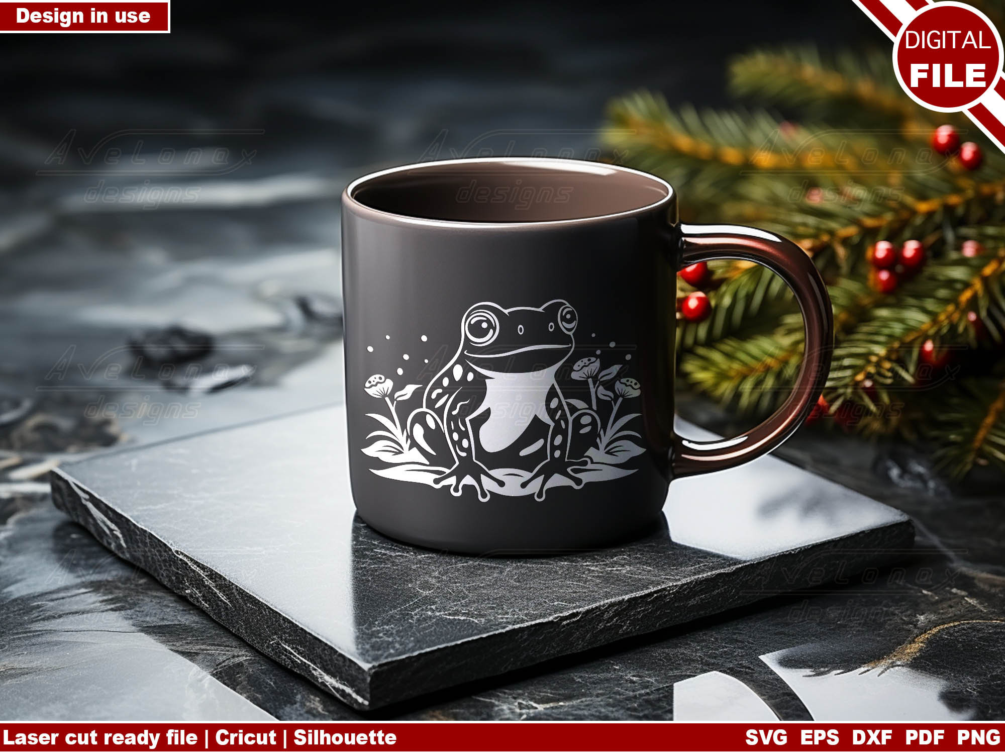 Frog Svg, Funny Frog Flowers Pond Png, Sweet Frog Silhouette Cut File ...