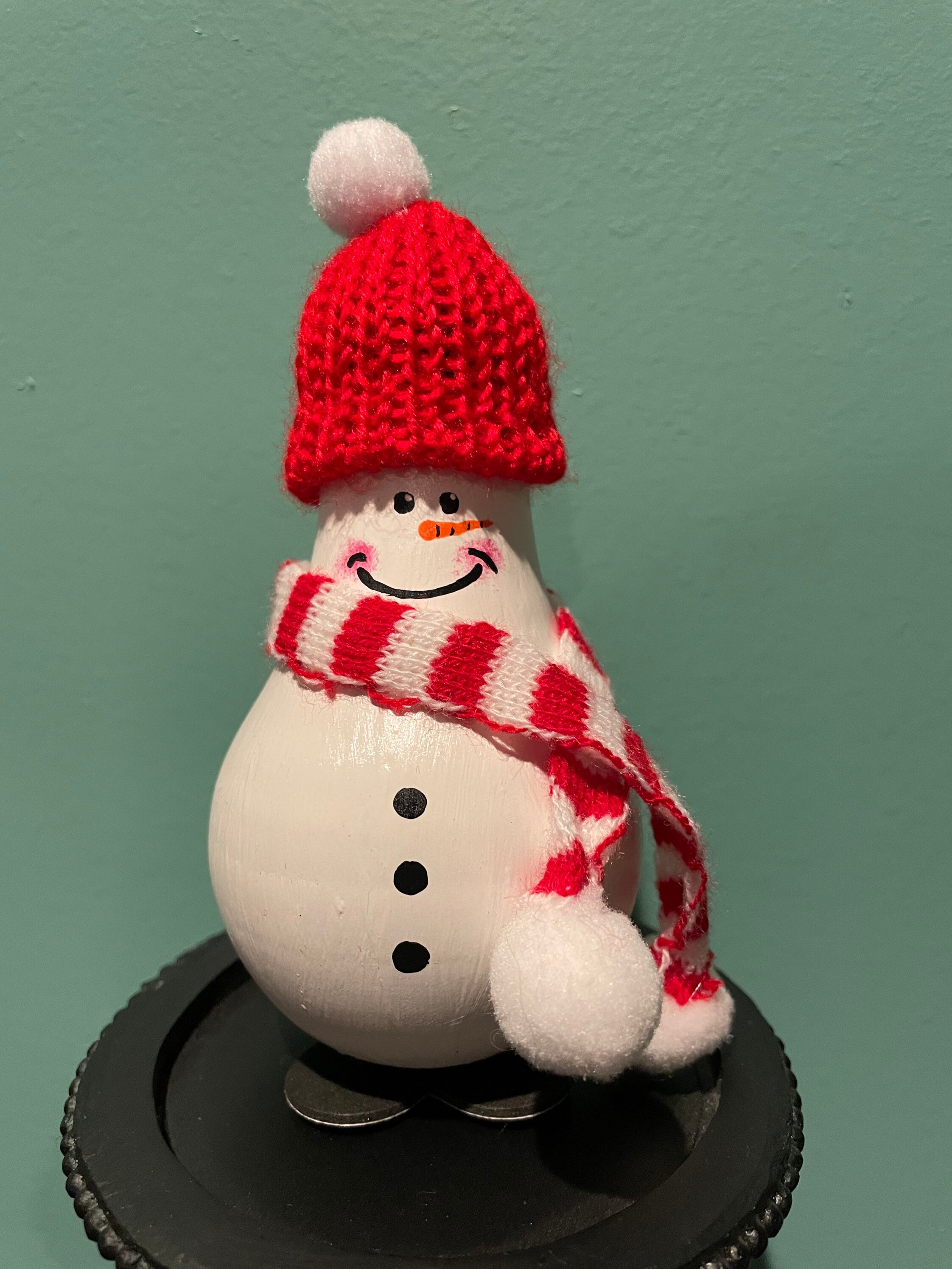 Light Bulb Snowman - Etsy