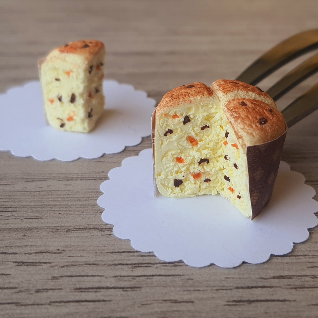 Miniature 'panettone Stuffed' Christmas Cake, Panettone for Dollhouse ...