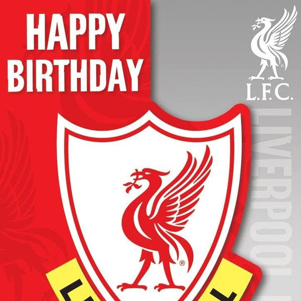 Liverpool Happy Birthday Card - Etsy