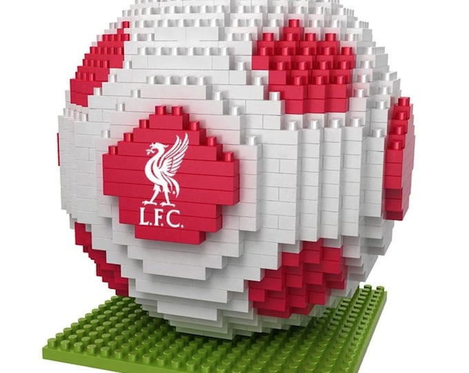 Liverpool FC 3D Soccer Ball Mini Construction Pack Approx 4 Inches ...