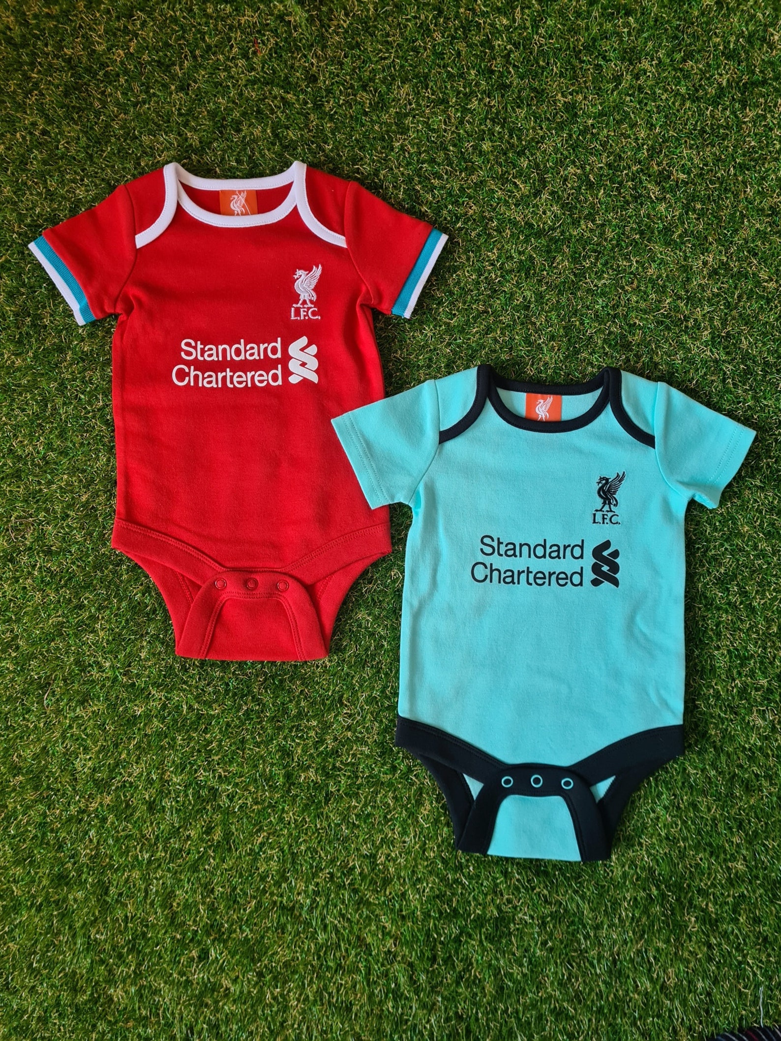 Liverpool FC 2 Piece Home & Away Baby Onesie Set Officially | Etsy