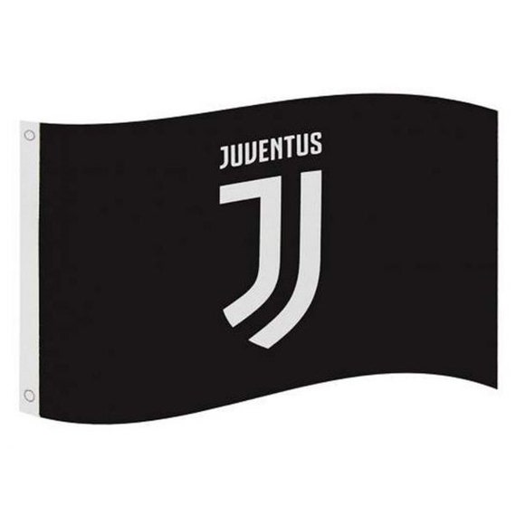Juventus FC 5ft Club Crest Flag Officially Licensed Serie A | Etsy