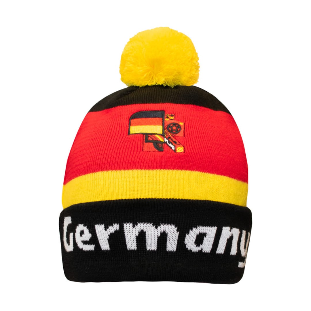 FIFA World Cup 2022 Germany Knitted Pom Beanie Officially Licensed - Etsy