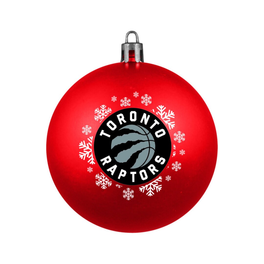 Toronto Raptors Red Team Crest Shatterproof Christmas Ornament - Etsy