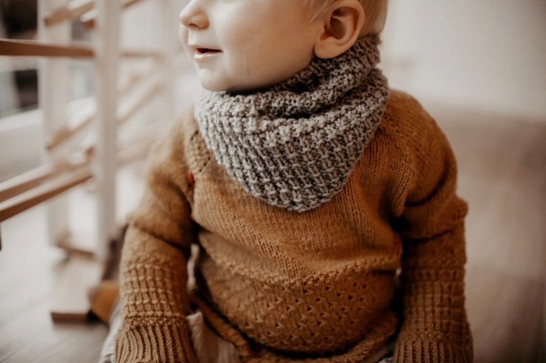 Knitting Instructions German / Knit Loop / Neck Sock / Knit Scarf ...