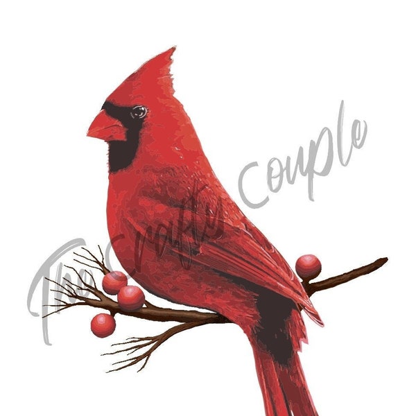 Cardinal Decal - Etsy