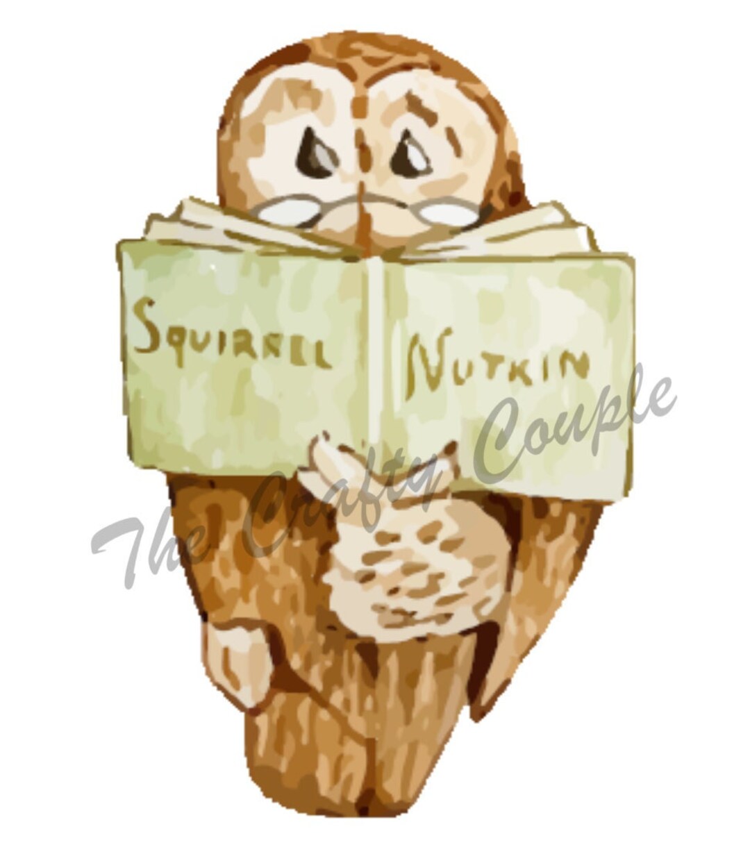 Beatrix Potter Character Old Brown Owl Waterslide Decal, Tumbler Decal ...