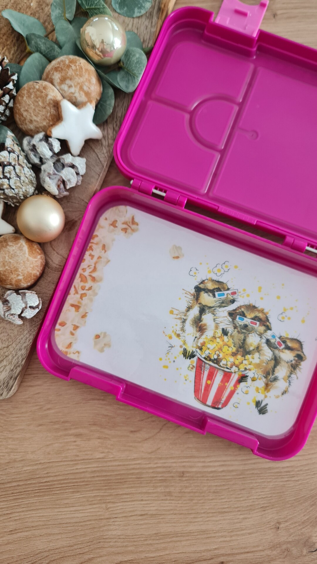 Lunch Box Insert Popcorn - Etsy