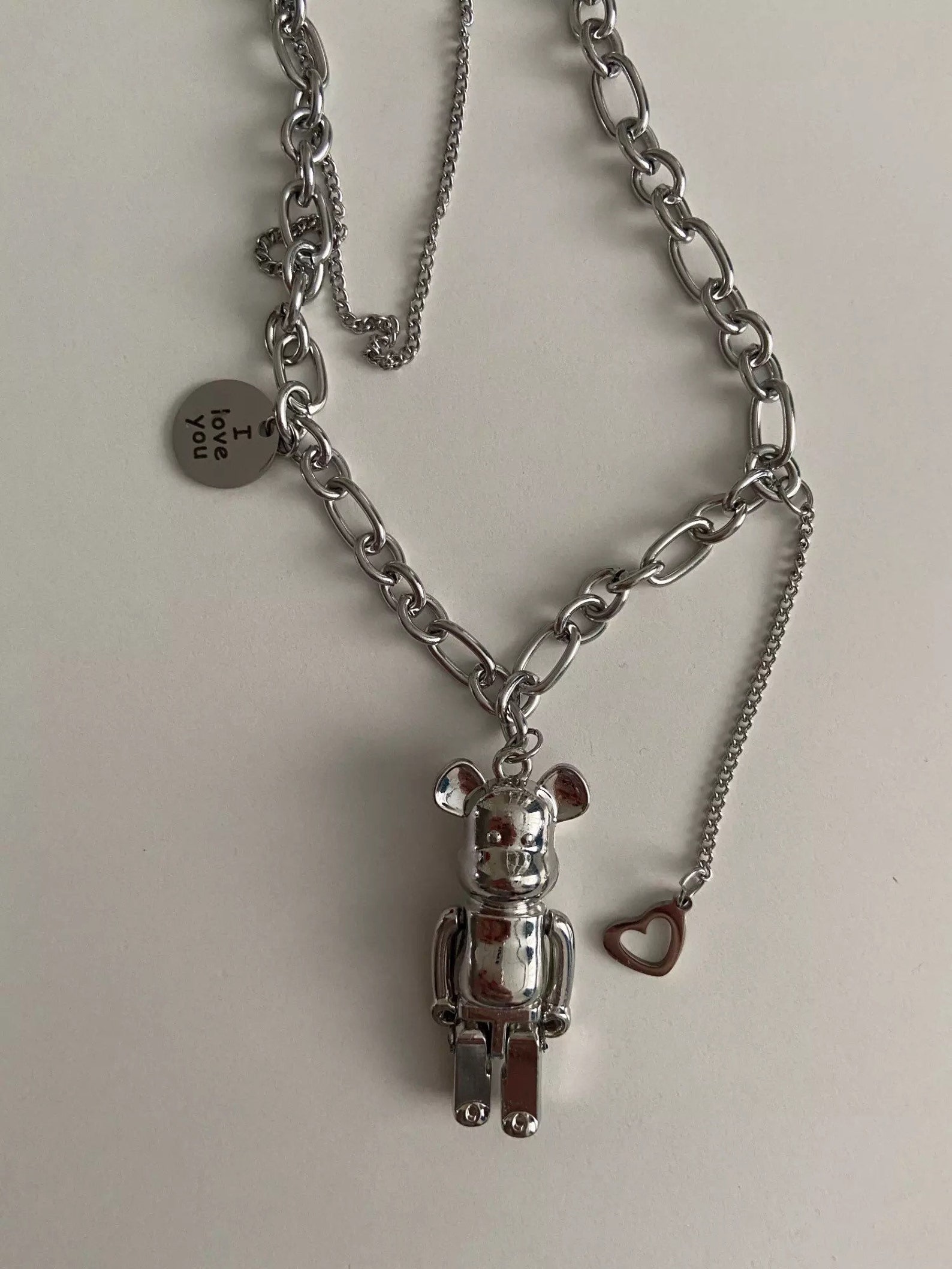 Bearbrick Chain Necklace - Etsy