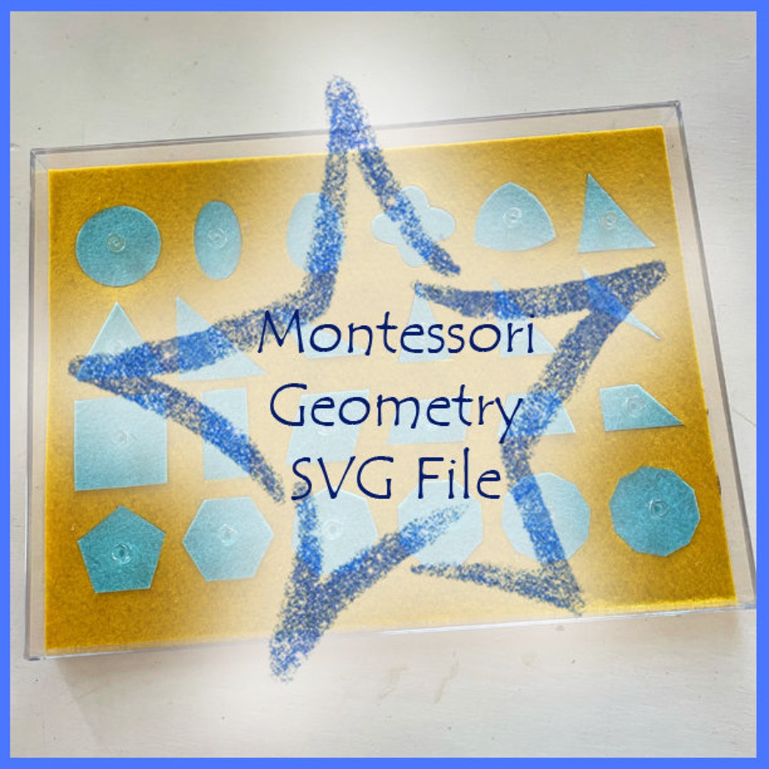 Montessori Geometric Cabinet Puzzle - SVG File - Etsy