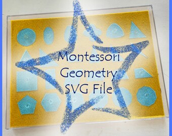 SVG Geometric Cabinet Shapes Montessori Puzzle Geometry Cabinet ...