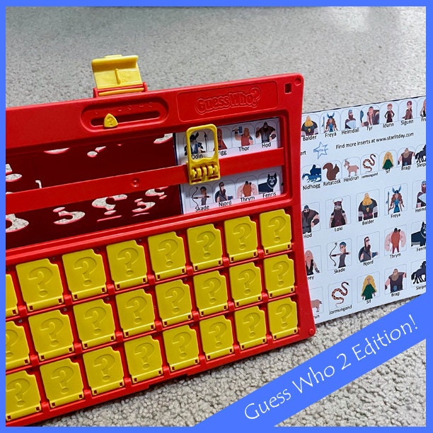 Norse Mythology Guess Who! (new Edition) - Etsy