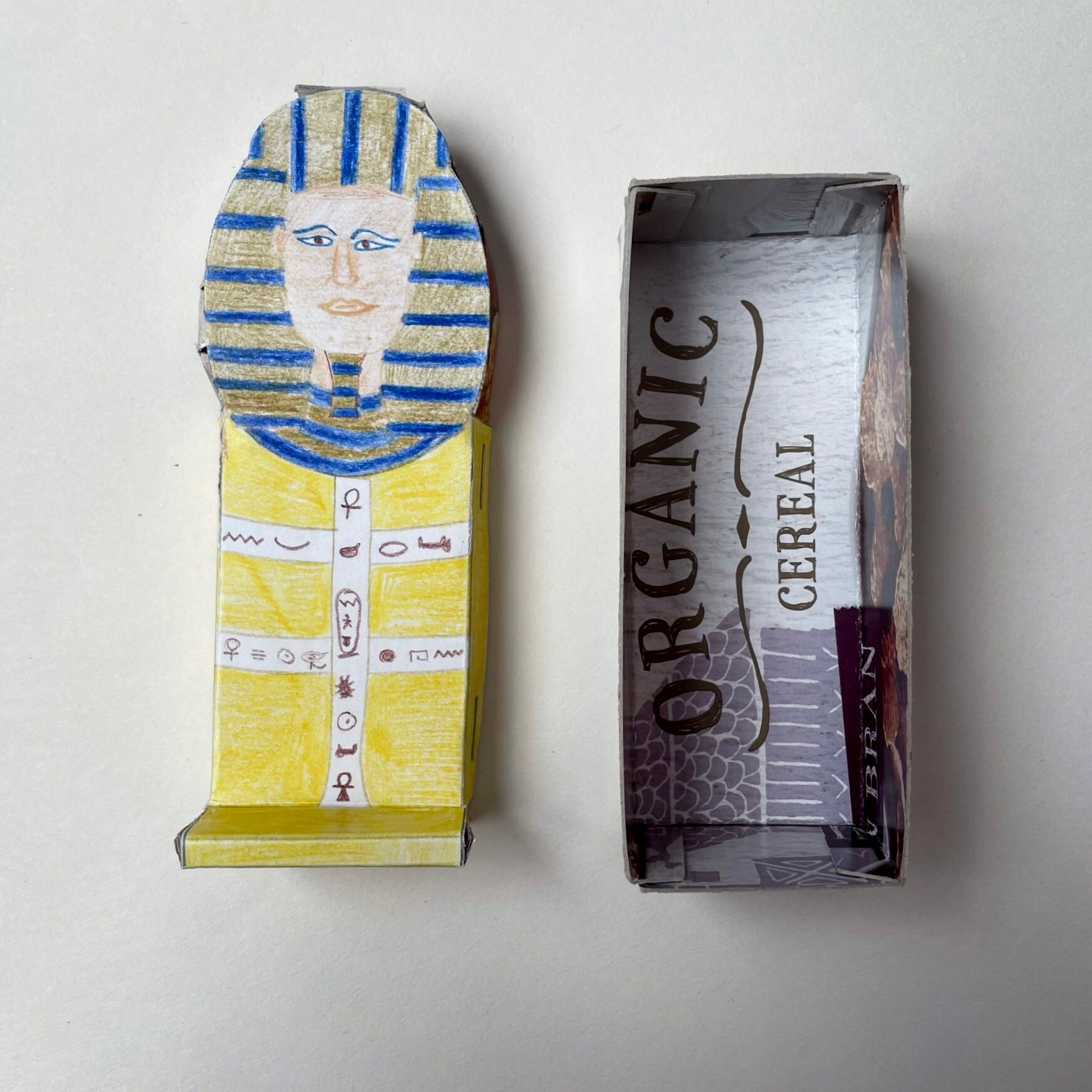 Ancient Egypt Sarcophagus Box - Print and Make - Etsy