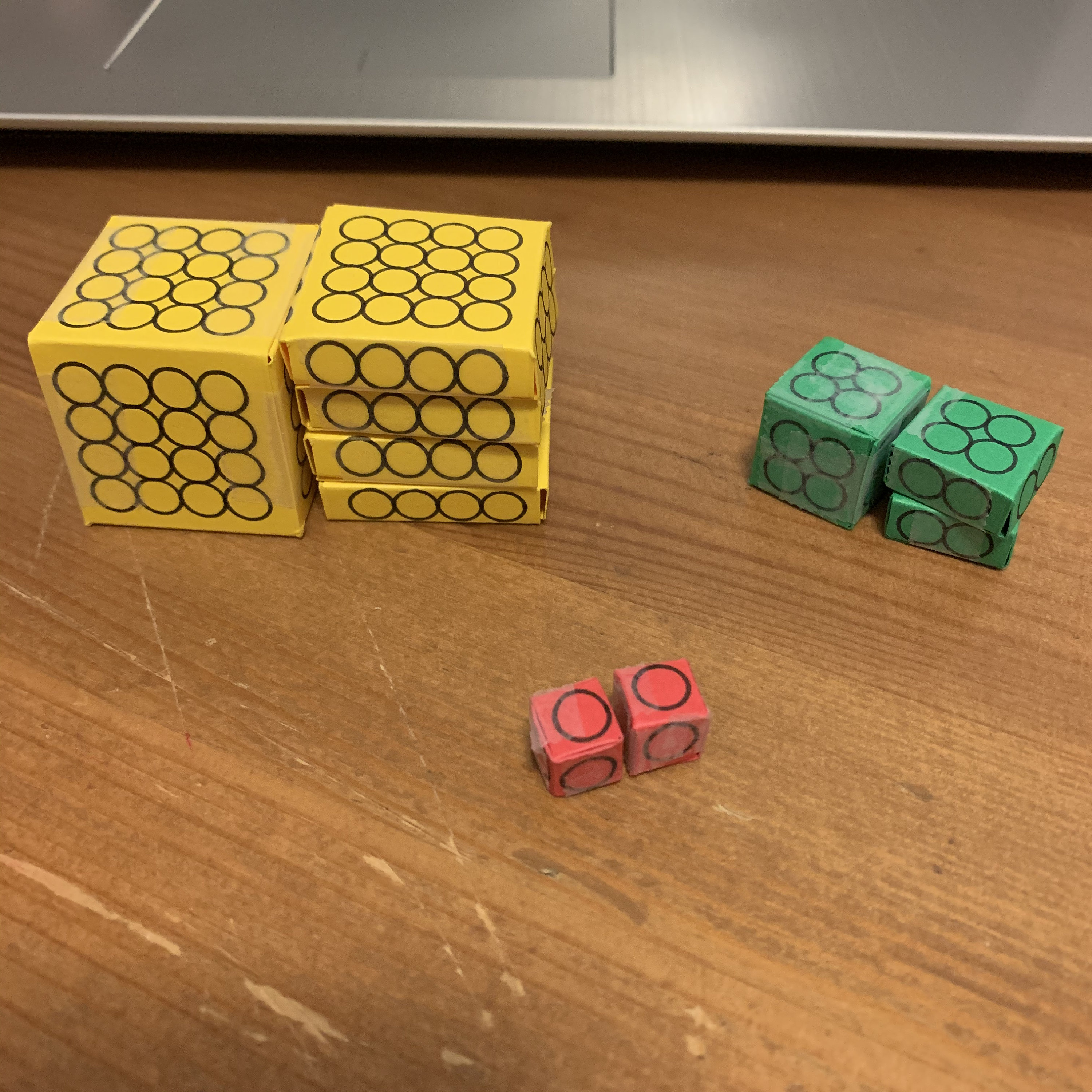 Montessori Bead Square SVG Files - Etsy