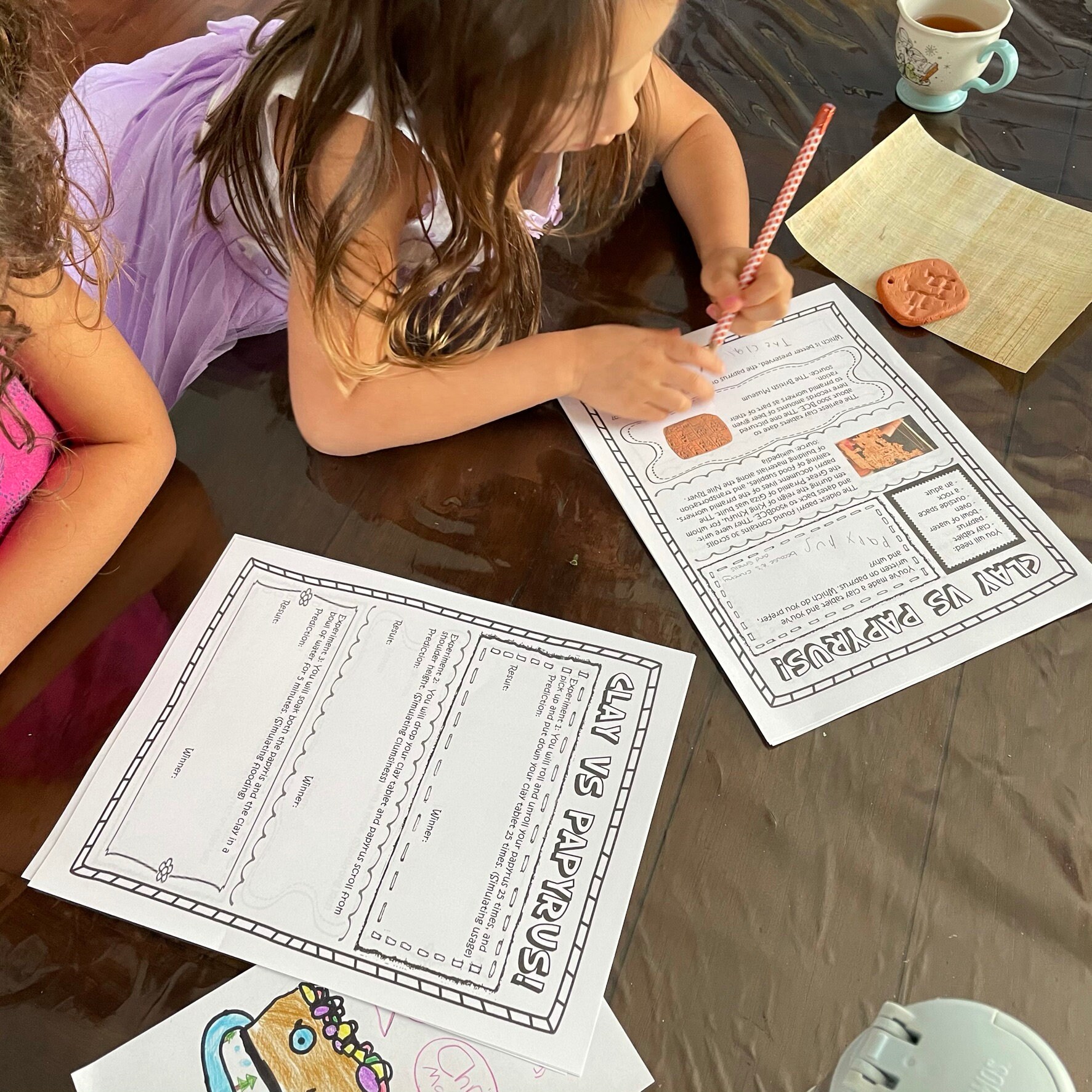 Clay Vs Papyrus Historical Science Experiment - Etsy Canada