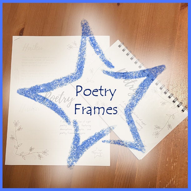 Poetry Frames Packet & Flipbook - Etsy