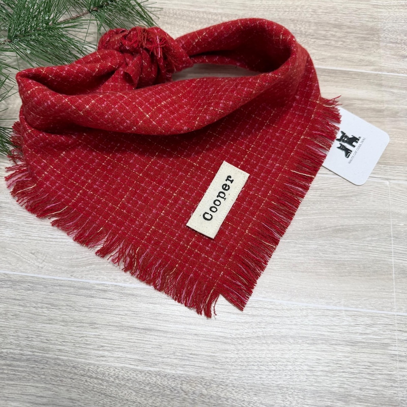 Frayed Bandana for Dogs - Etsy