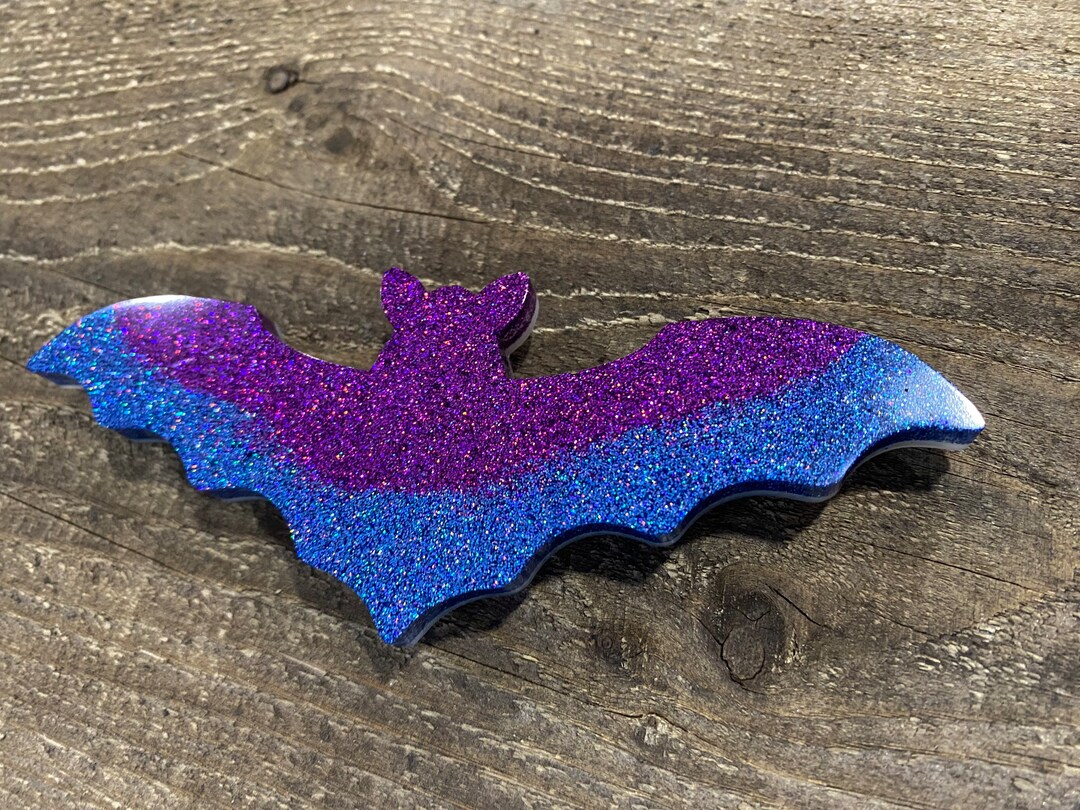 Extra Large Glitter Bar Magnet, Halloween, Goth, Spooky, Fridge Magnet ...