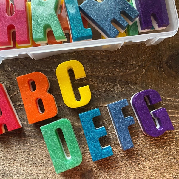 Magnetic Alphabet Set - Etsy