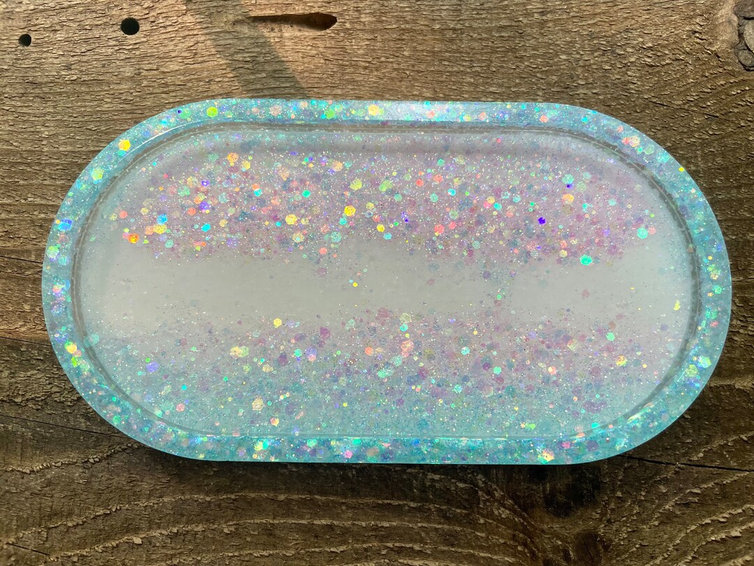 Resin Rolling Tray/trinket Tray/catch All, Jewelry Holder, Key Dish ...