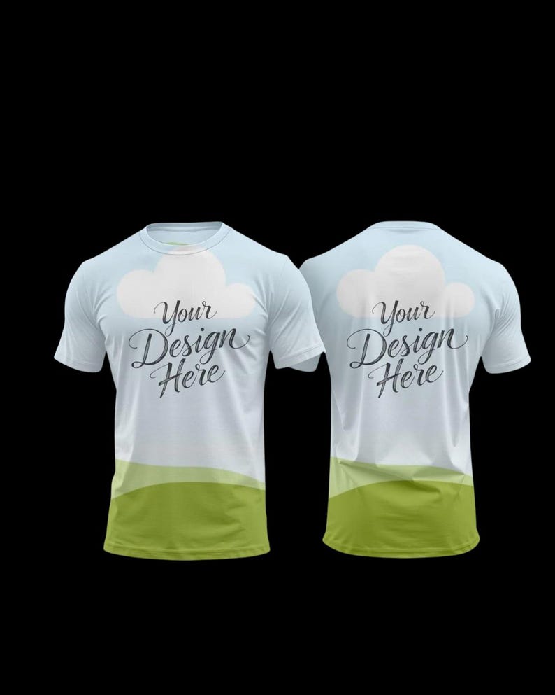 Custom / Personalized 3D T-shirt ‘ FRONT DESIGN Back OPTIONAL - Etsy