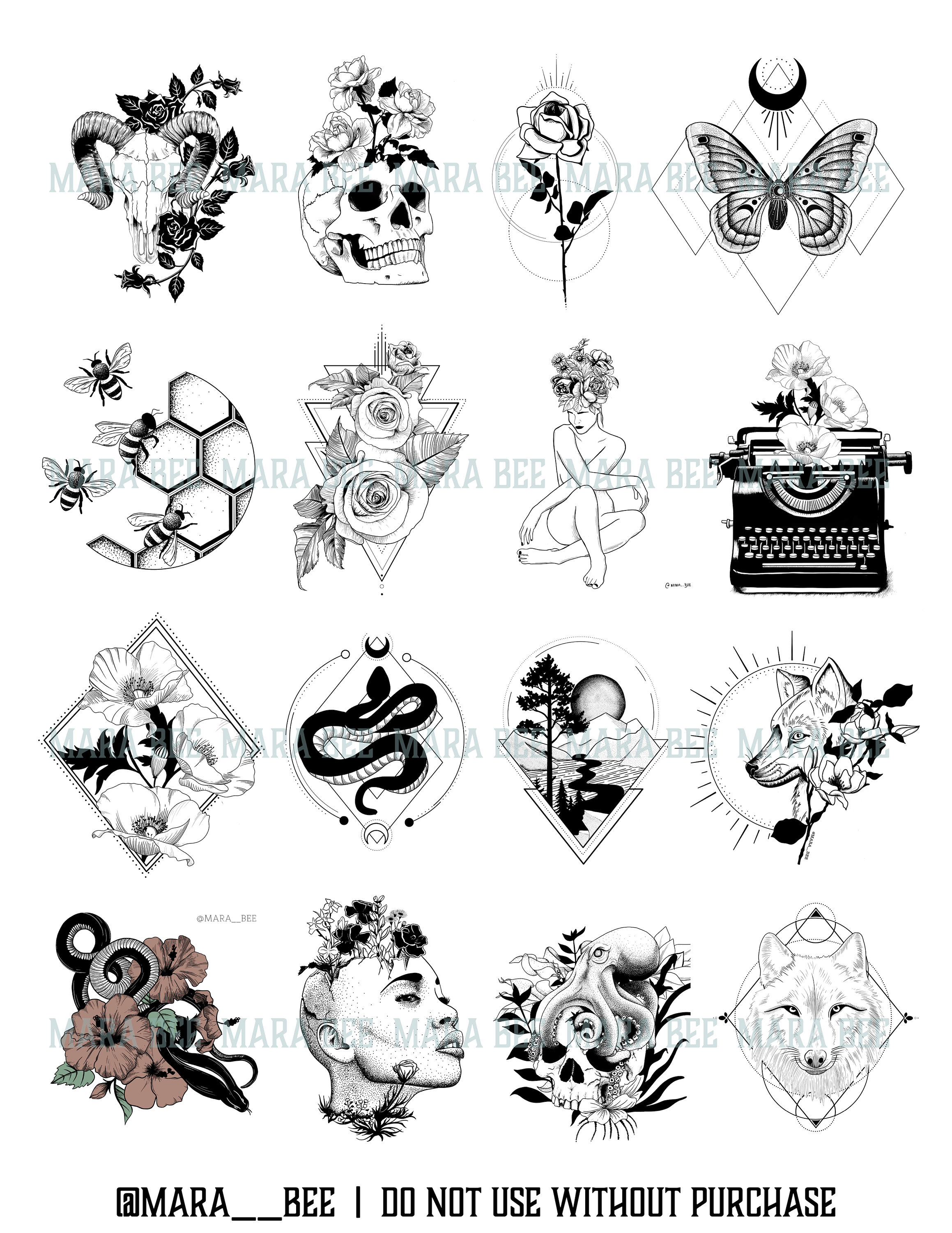 Tattoo Pass - Etsy