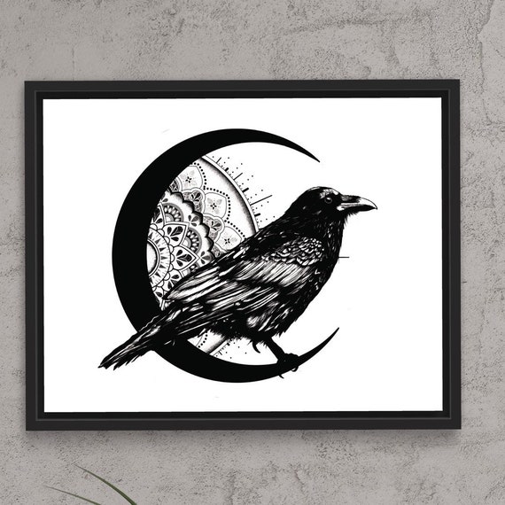 Mandala Crow Tattoos Crow Tattoo Design Raven Clock Tattoo Idea